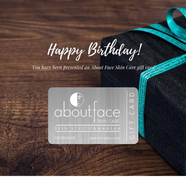 About Face Skin Care Gift Card